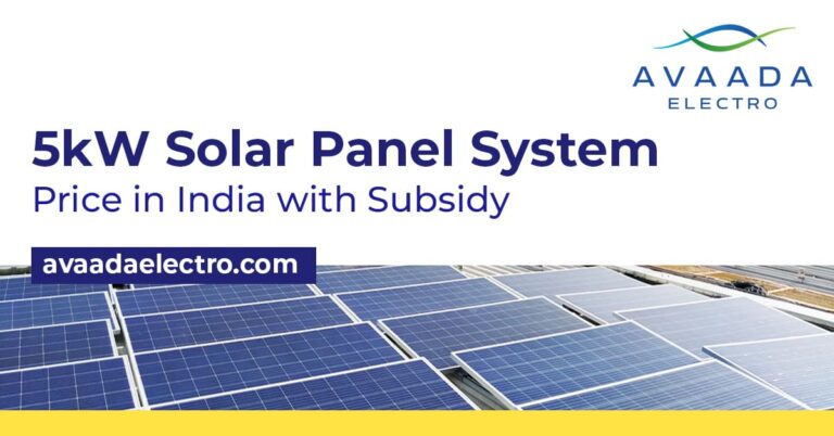 5kW Solar Panel System Price in India with Subsidy (2026) - Cost ...